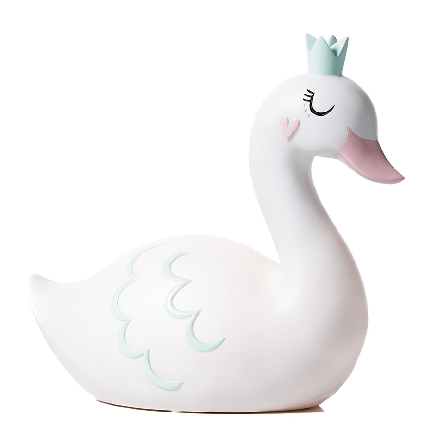 Adairs Kids - White Swan Night Light | Adairs