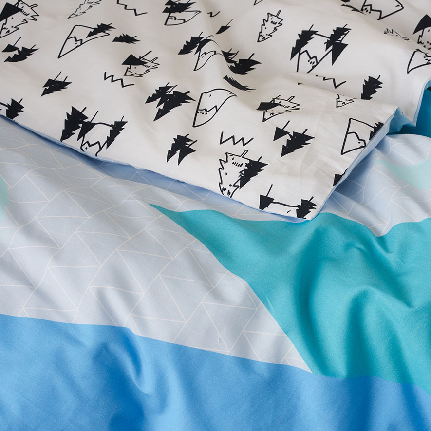 Summer Hike Cot Quilt Cover Set | Adairs