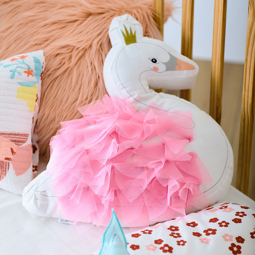 Adairs Kids - Birdy Quilted Pink Cot Quilt Cover Set | Adairs