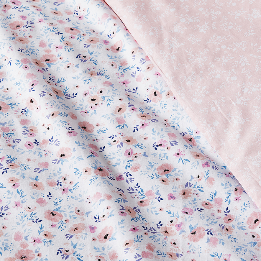 Adairs Kids - Poppy Cot Quilt Cover Set | Adairs