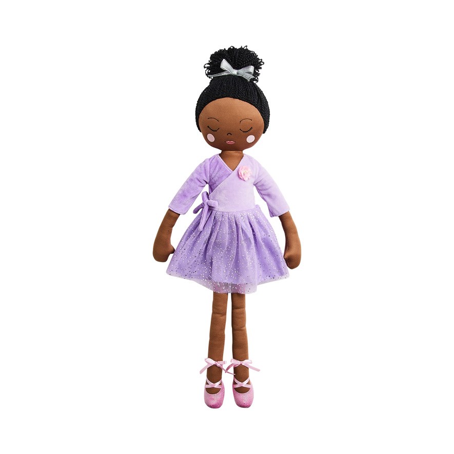 Adairs Kids - Daphne The Dancer Purple Snuggle Friend | Adairs