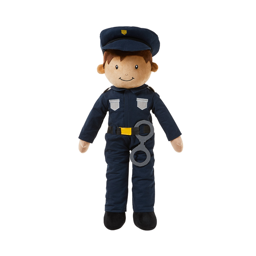Adairs Kids - Policeman Character Toy | Adairs