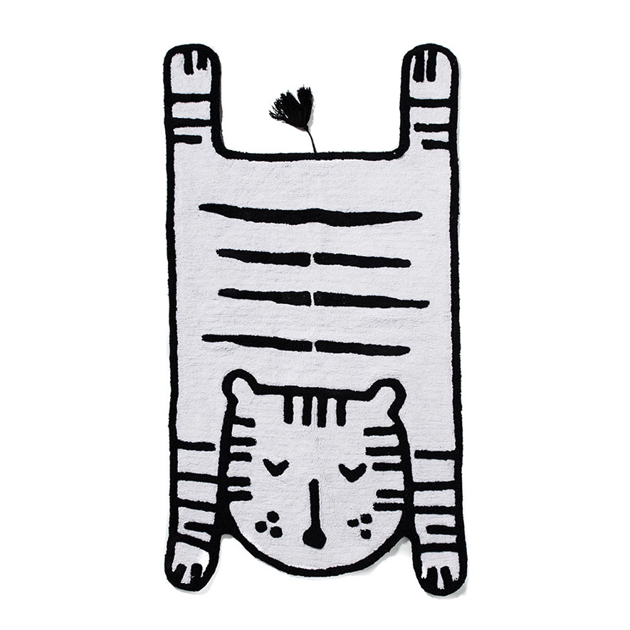 Adairs Kids - Tiger Animal Floor Rug | Adairs