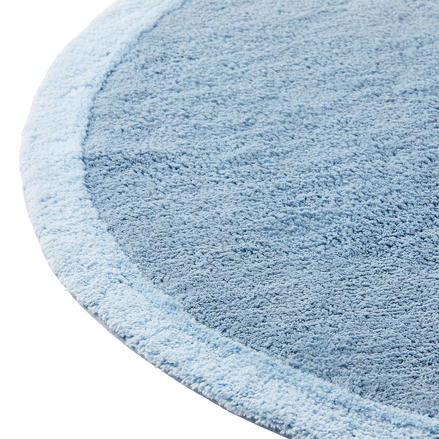 Adairs Kids - Reece Blue Round Rug | Adairs