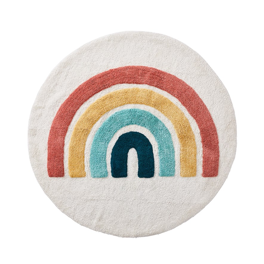 Adairs Kids - Decorative Modern Rainbow Rug | Adairs
