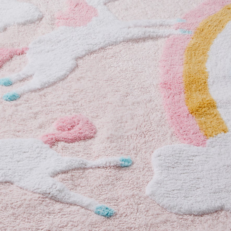 Adairs Kids - Tufted Unicorn Decorative Rug | Adairs