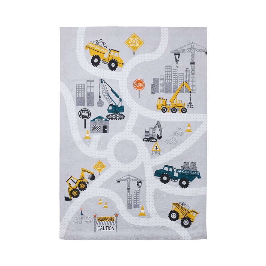 Adairs Kids - Under Construction Decorative Rug | Adairs