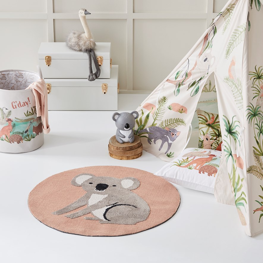 Adairs Kids - Koala Novelty Rug | Adairs