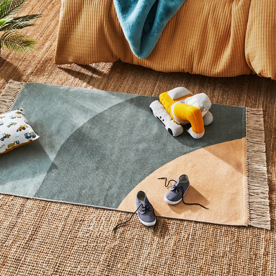 Adairs Kids - Sage Pastel Dreams Designer Rug | Adairs