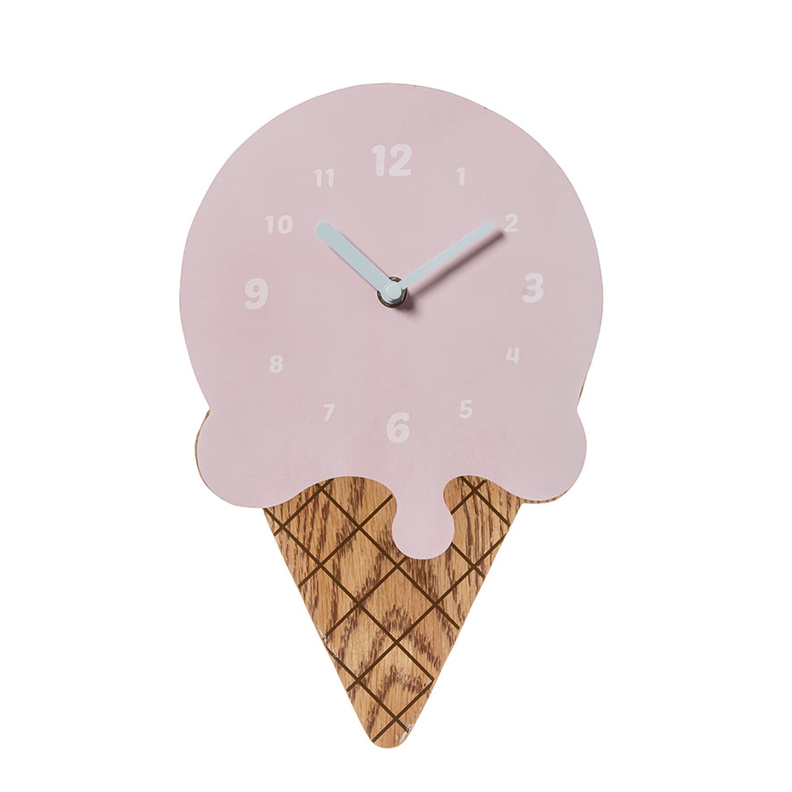 Adairs Kids - Ice-cream Shaped Cody Clock | Adairs