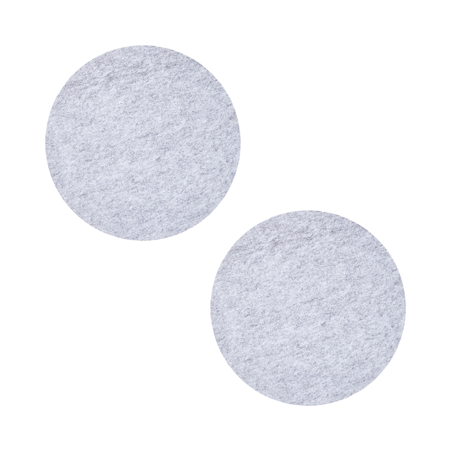 Adairs Kids - Felt Pin Boards Pale Grey Circle 2pk | Adairs