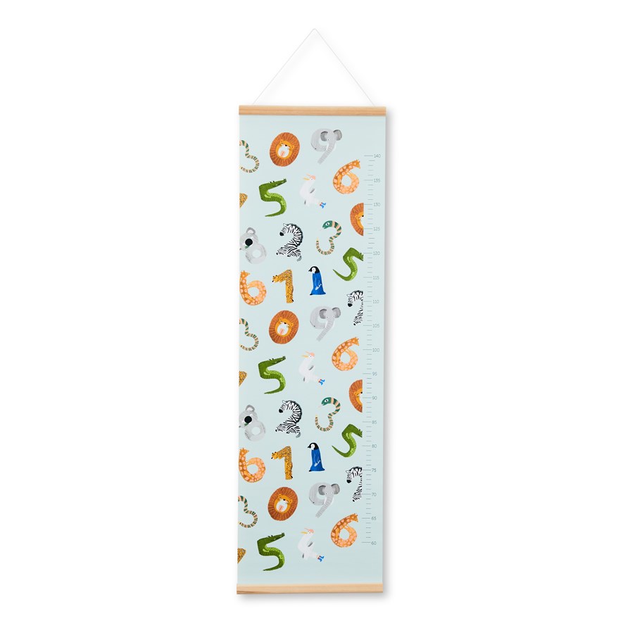 Adairs Kids - Numbers Kids Height Chart | Adairs