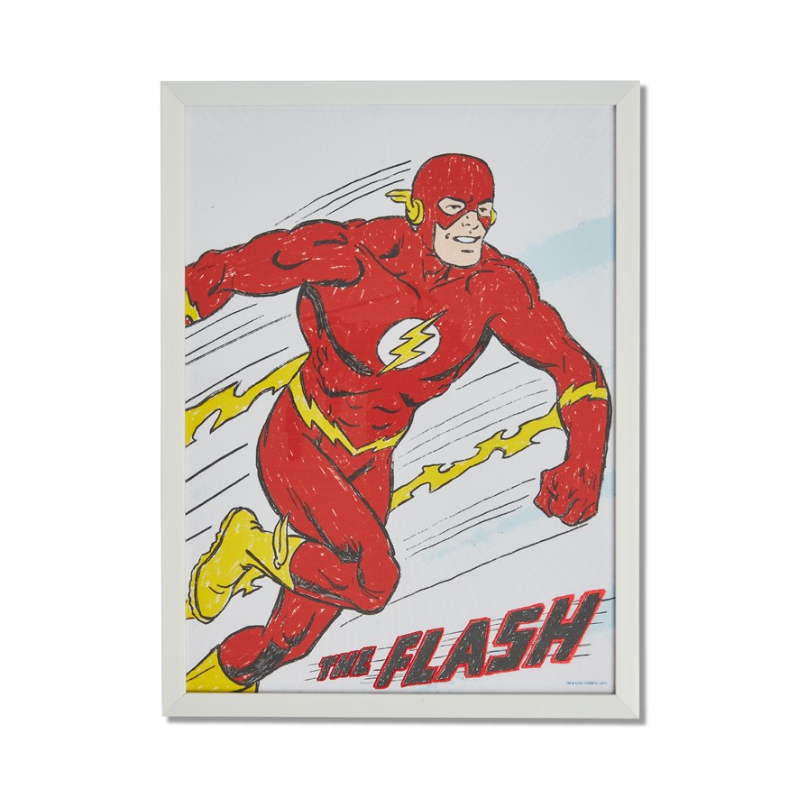 The Flash Superhero Artwork