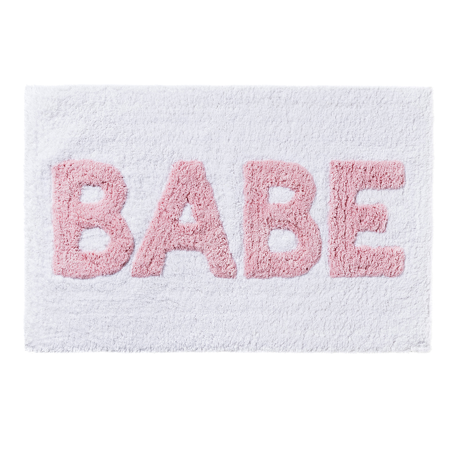 Home Republic - Text Bath Mat Babe | Adairs