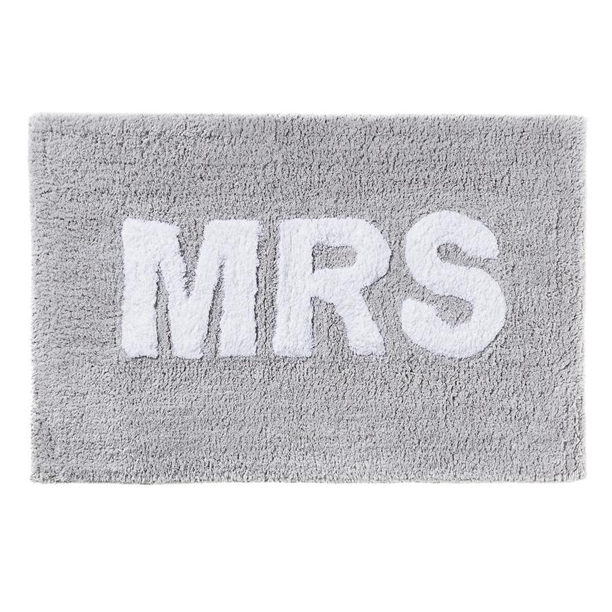 Home Republic - Text Bath Mat MRS | Adairs