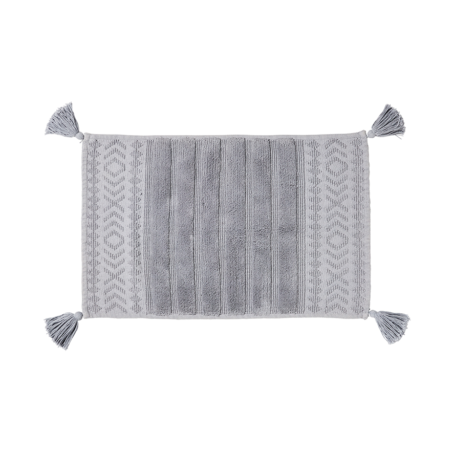 Home Republic - Dakota Bath Mat Moonrock | Adairs