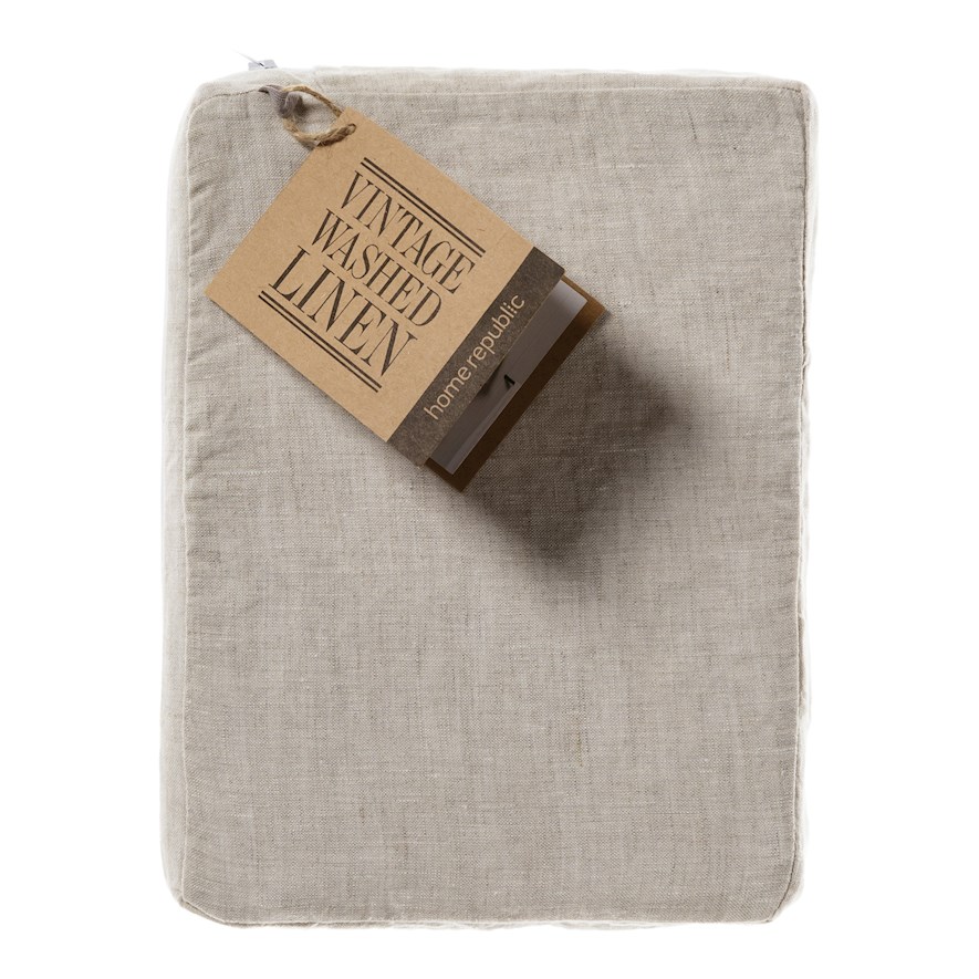 Adairs - Vintage Washed Linen Bathrobe