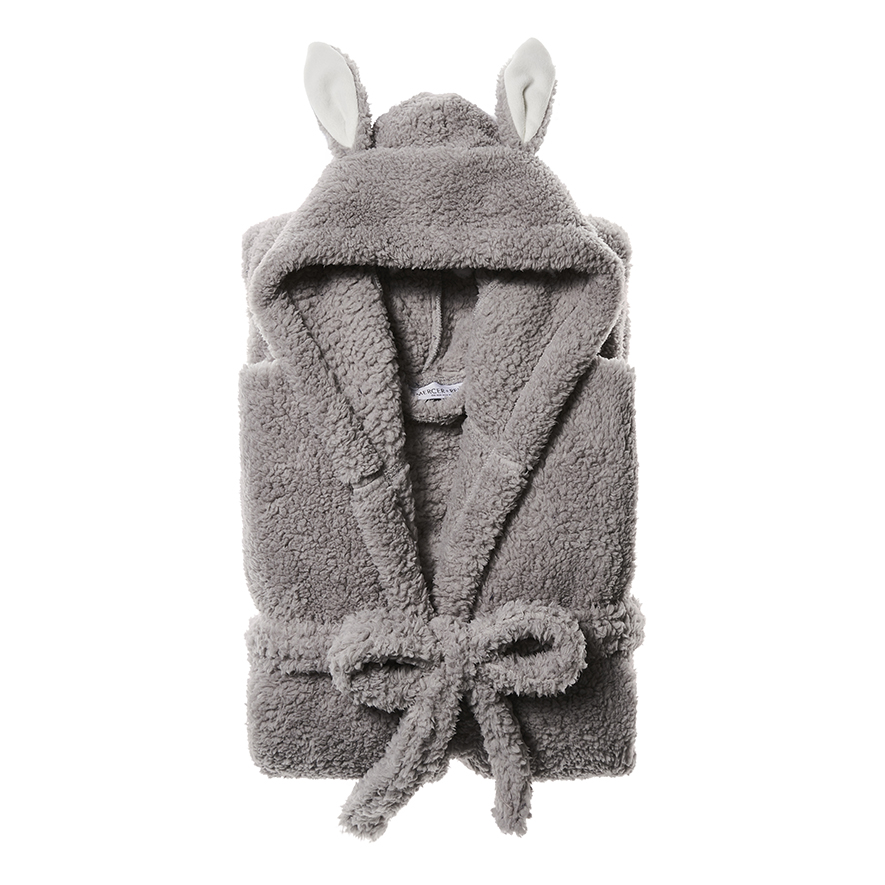 Mercer + Reid - Bunny Bathrobe Grey | Adairs