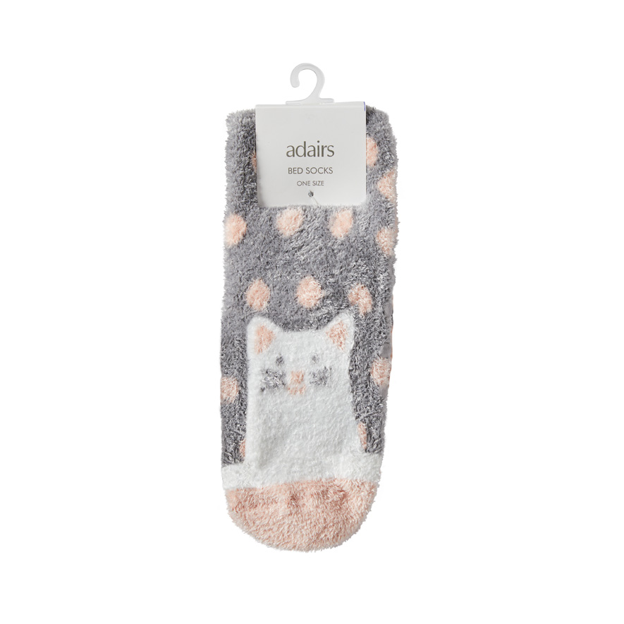 Kitty Kat Bed Socks | Adairs