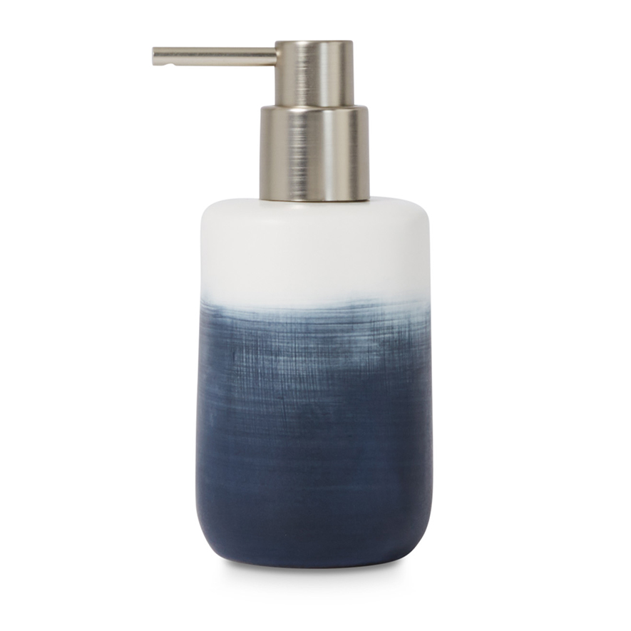 Home Republic - Coast Bathroom Accessories Ocean Soap Dispenser | Adairs