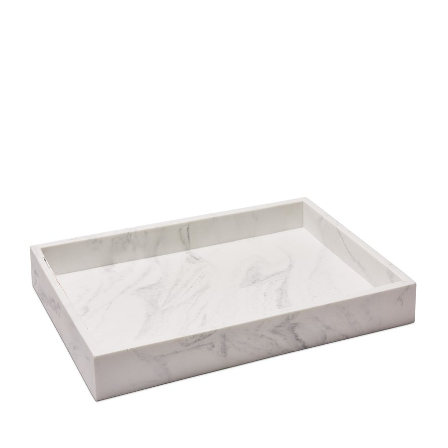 Mercer + Reid - Milan White Large Rectangle Tray | Adairs