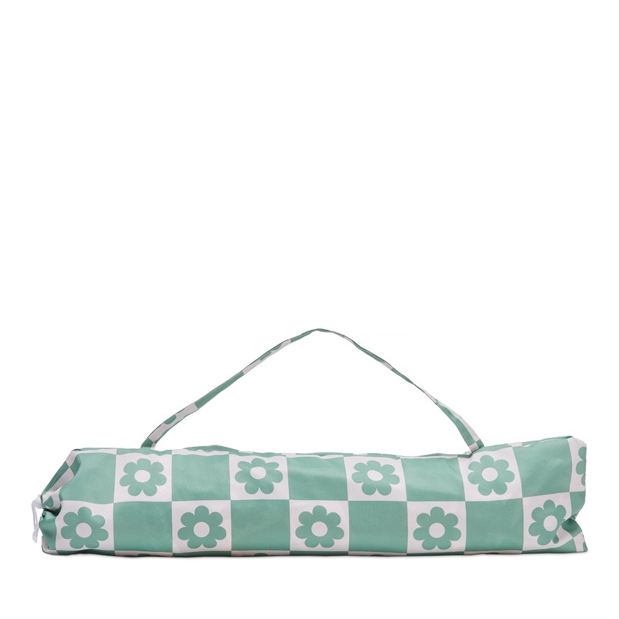 Daisy Check Beach Umbrella | Adairs