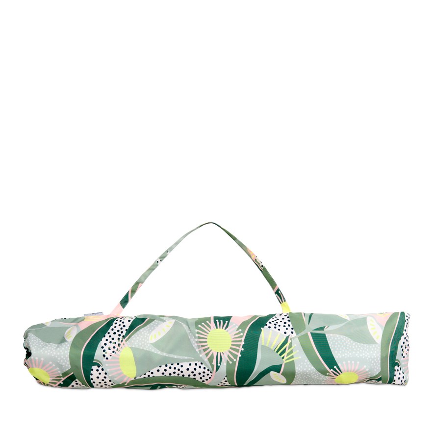 Native Floral Greens Beach Umbrella | Adairs