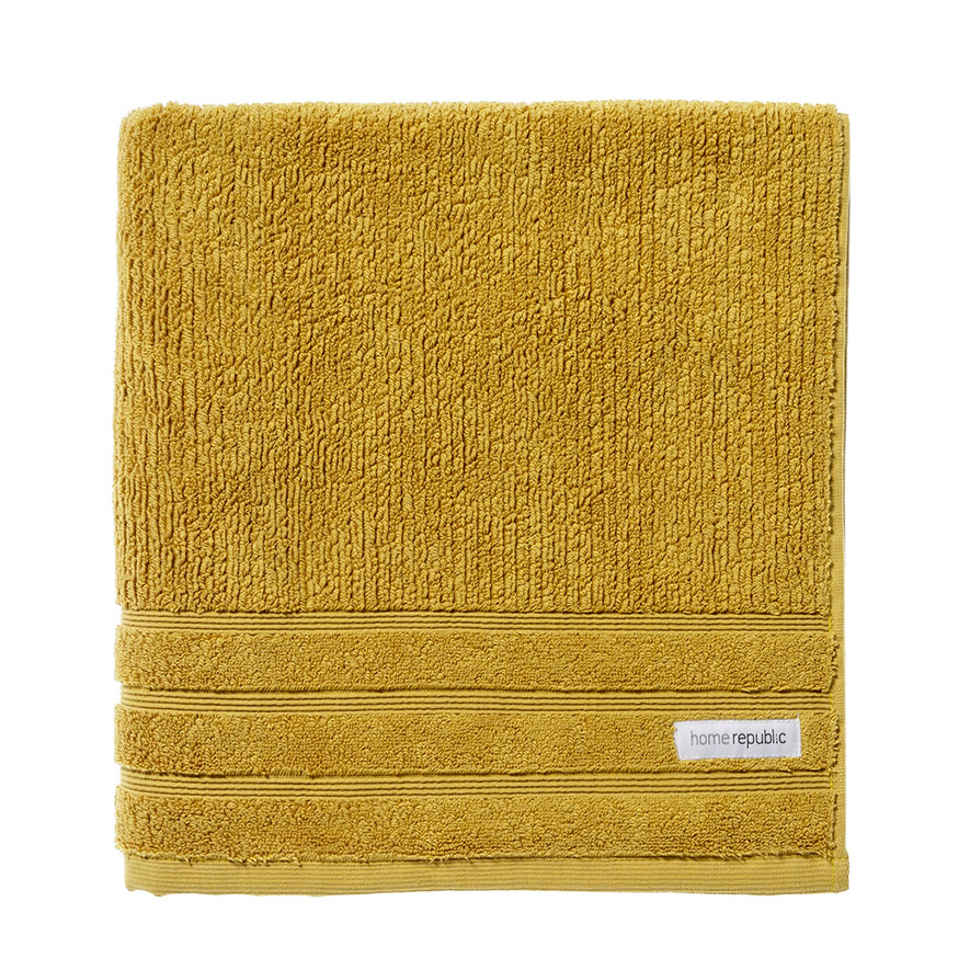 Home Republic - Flinders Mustard Towel Range | Adairs