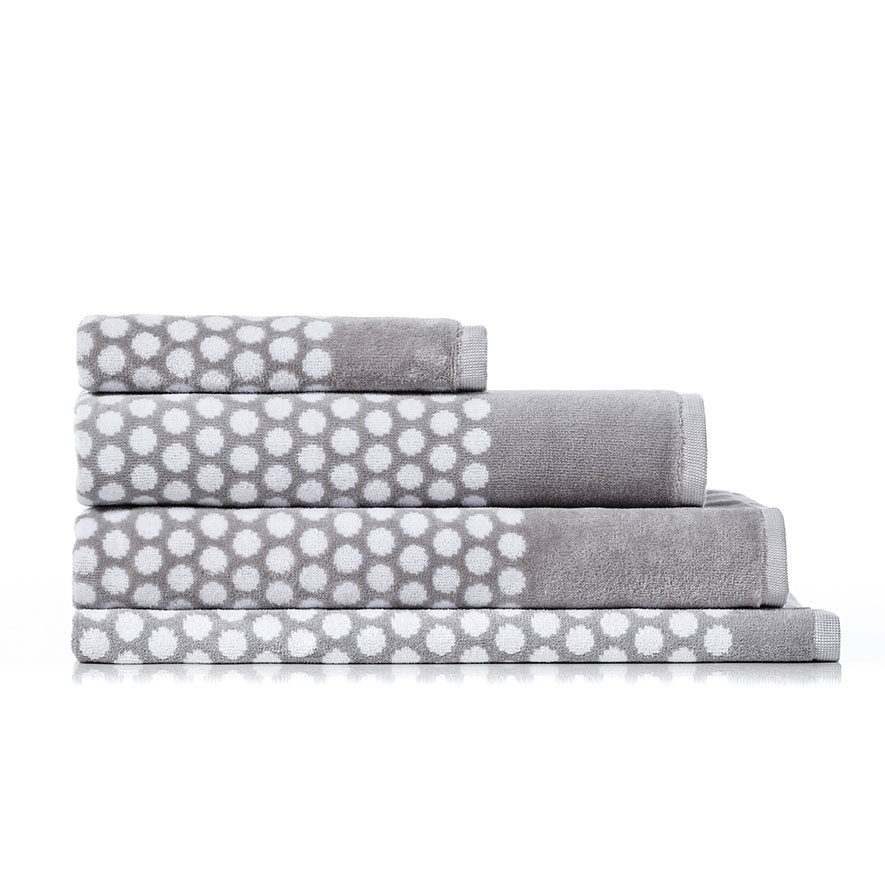Home Republic - Eclipse Towel Moonrock & White | Adairs