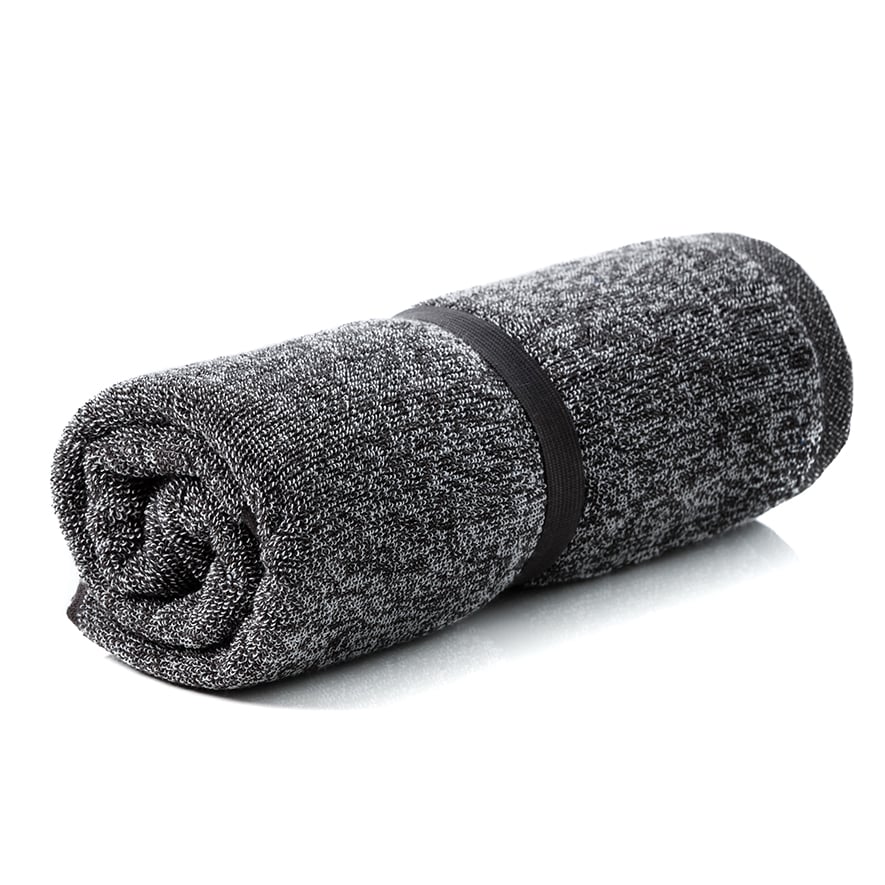 Gym Towel Graphite Marle | Adairs