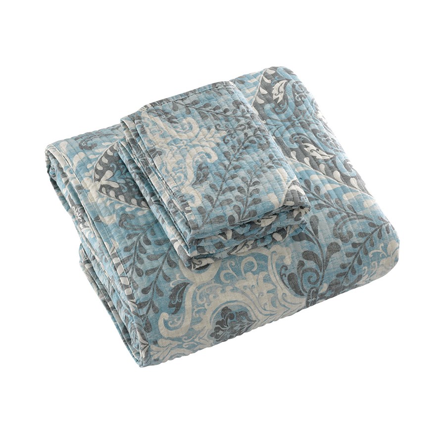 Bianca - Braidwood Blue Bedspread Set | Bedroom | Adairs