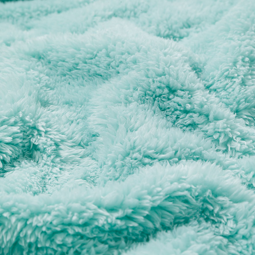 Mercer + Reid - Teddy Mint Blanket | Adairs