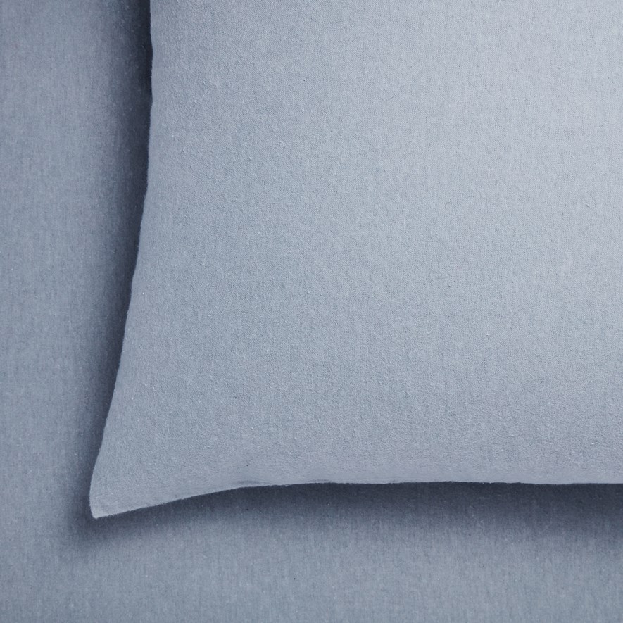 Flannelette Dusty Blue Sheet Set | Adairs