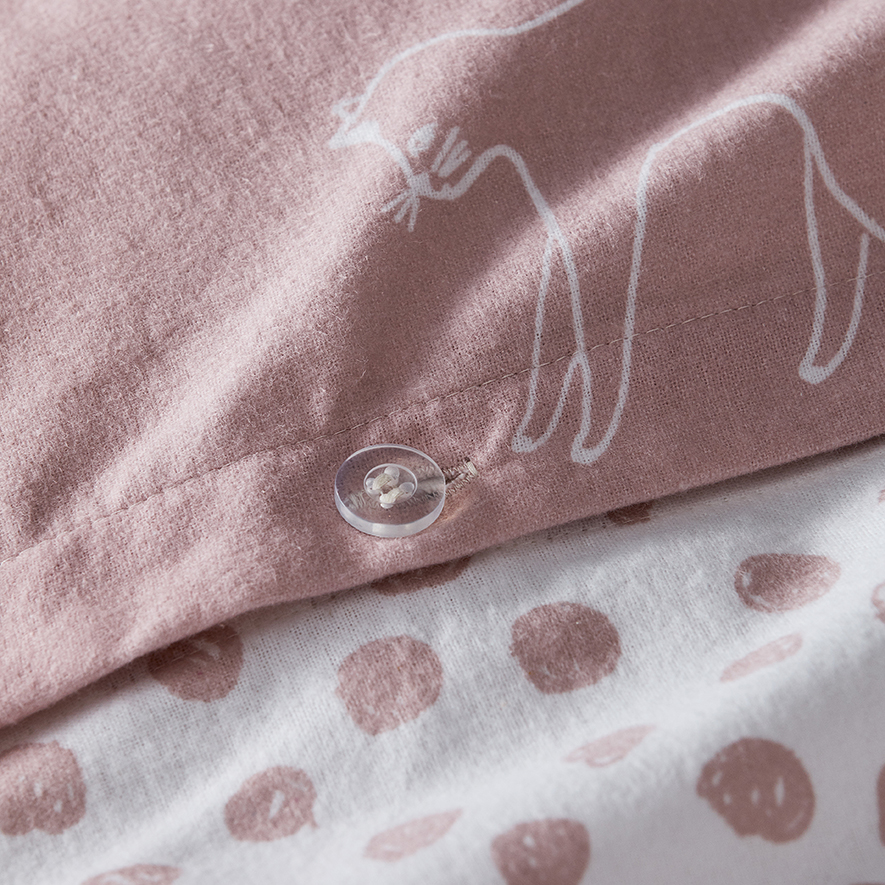 printed-flannelette-pink-cat-quilt-cover-set-separates-adairs