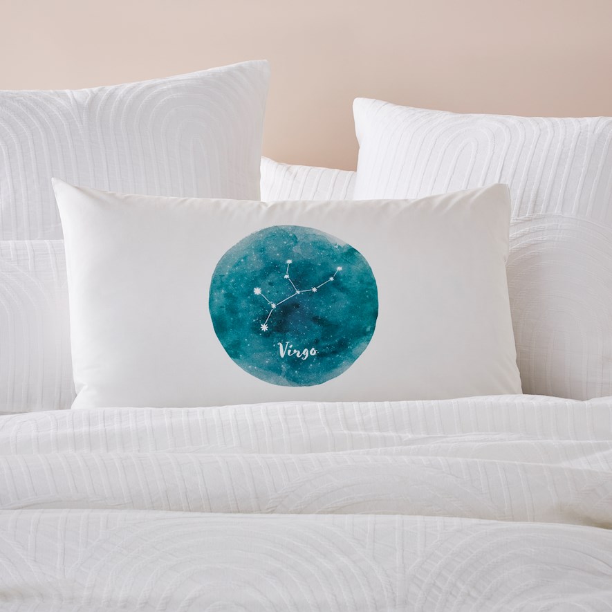Virgo Horoscope Text Pillowcase | Adairs