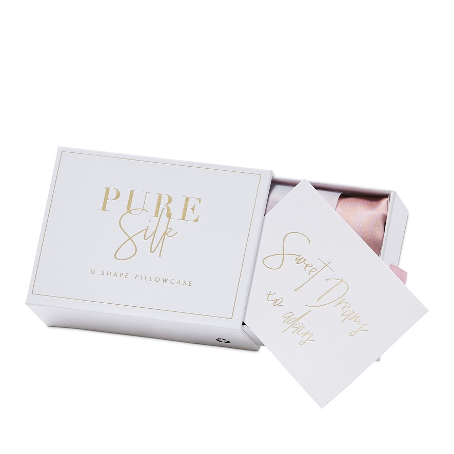 Pure Silk French Rose U Shaped Pillowcase | Adairs