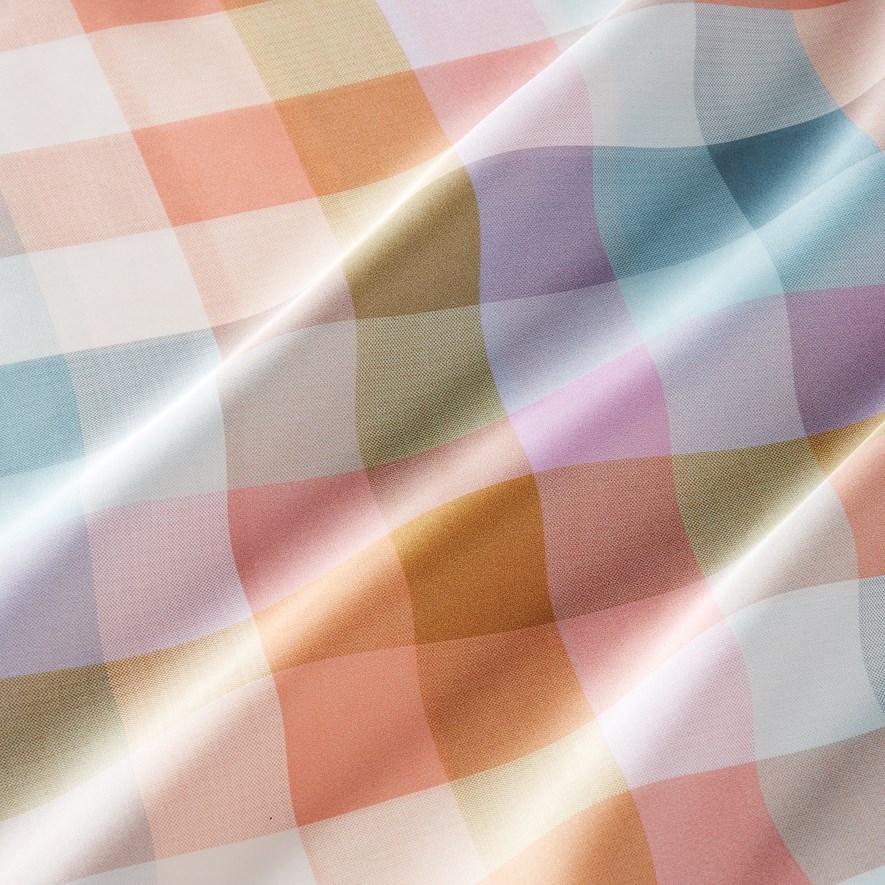 Pure Silk Soulful Check Standard Pillowcase | Adairs