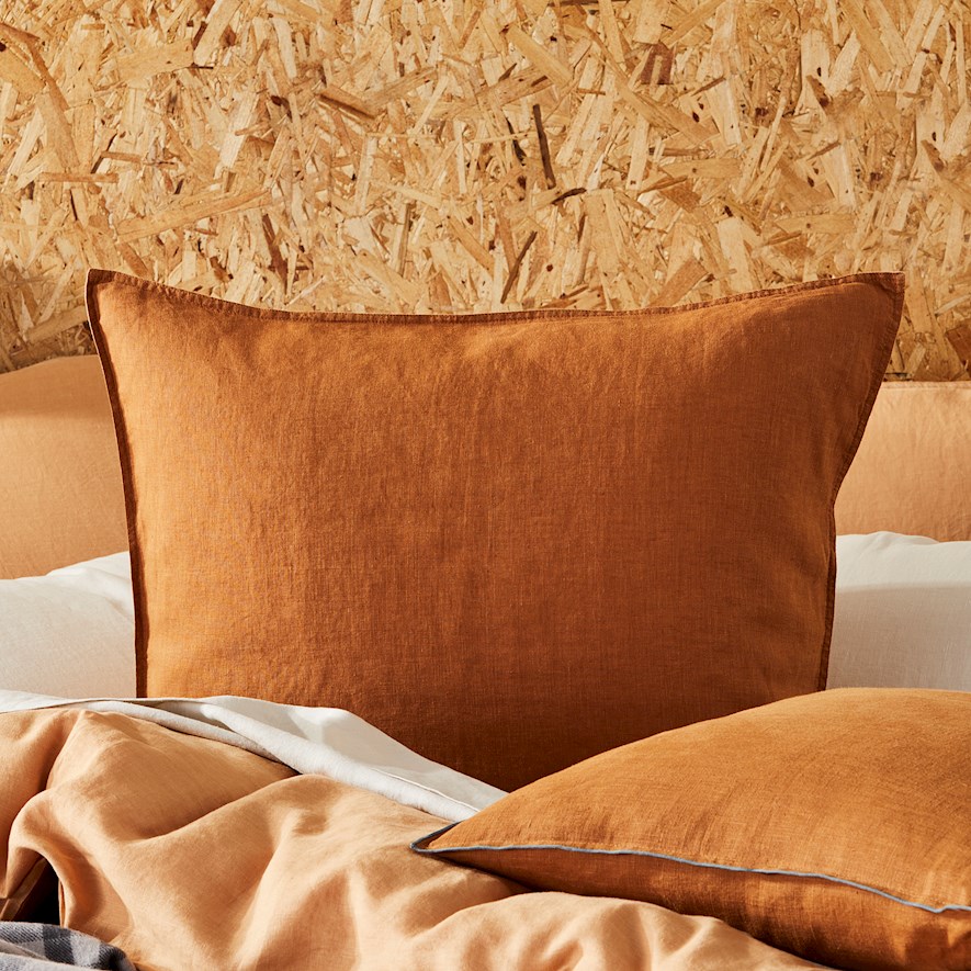 Mark Tuckey - Hemp Cedar Pillowcase | Adairs