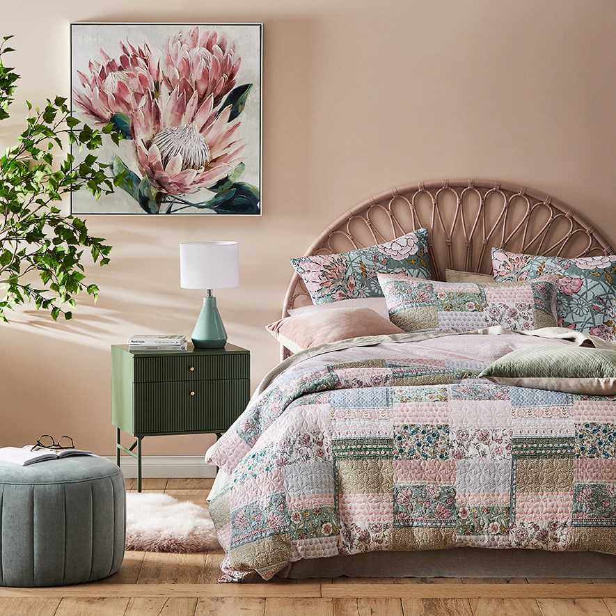 Kichi Quilted Multi Quilt Cover Separates | Adairs