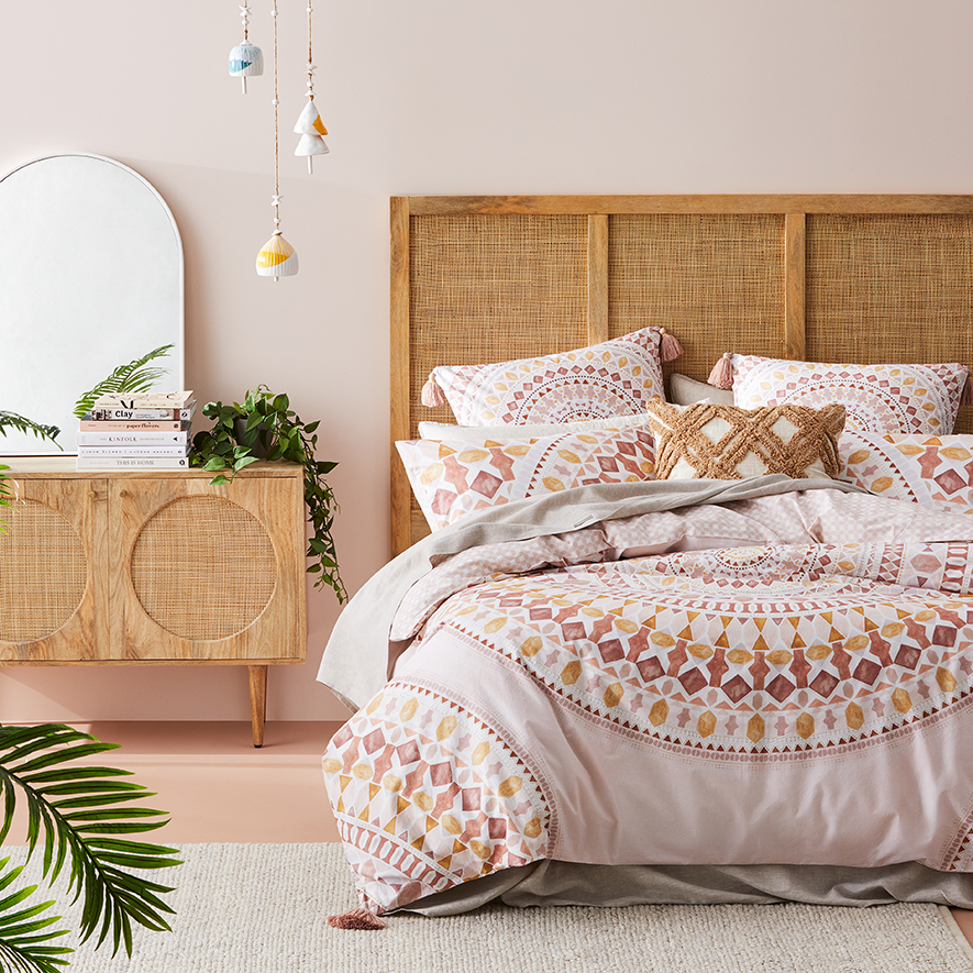 Soraya Multi Quilt Cover Set + Separates | Adairs