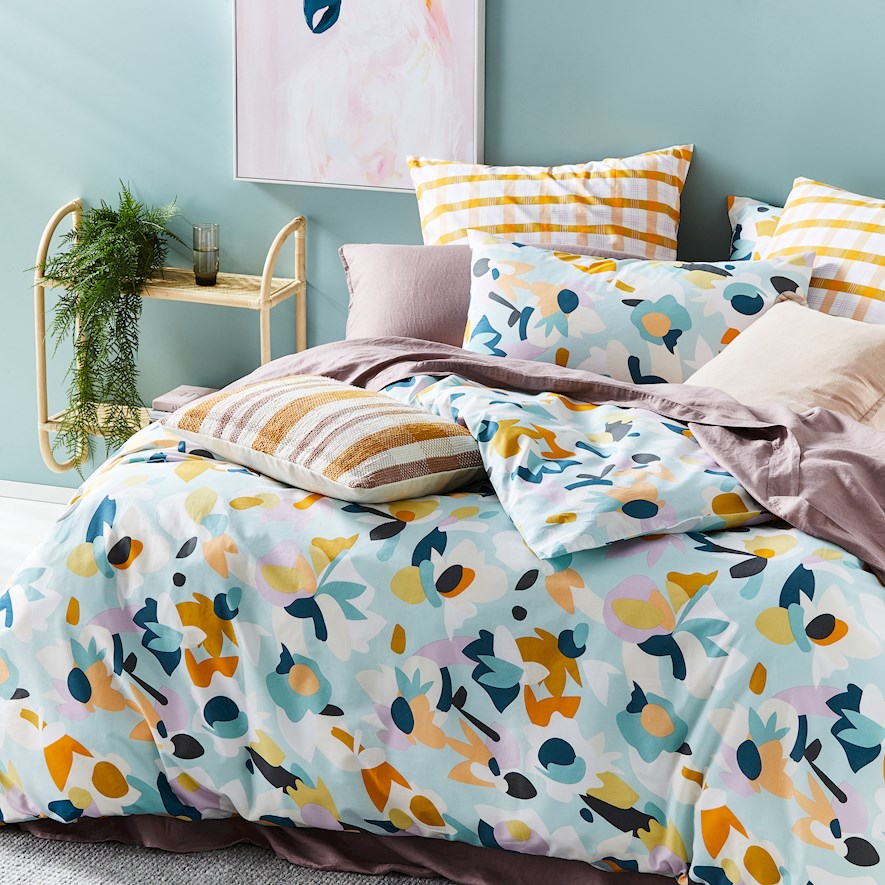 Izzy Multi Quilt Cover Set + Separates | Adairs