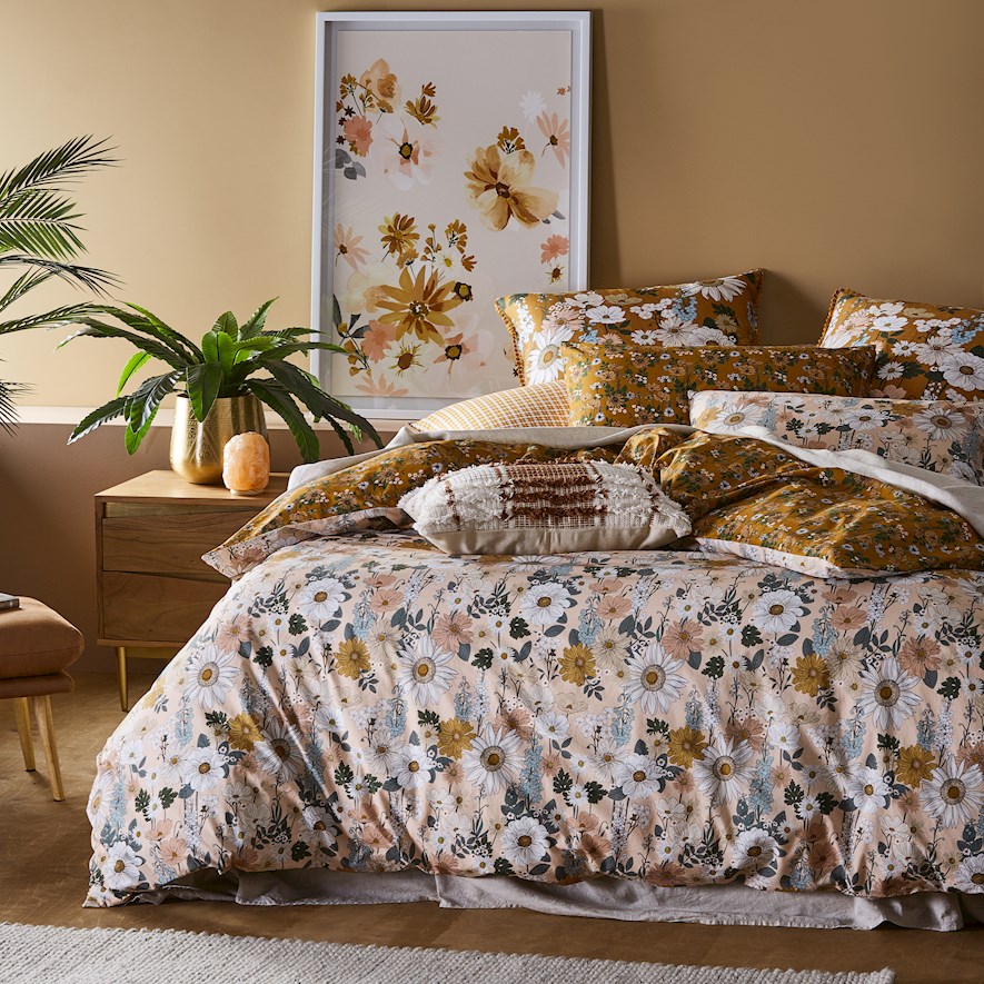 Maggie Multi Quilt Cover Set + Pillowcases | Adairs