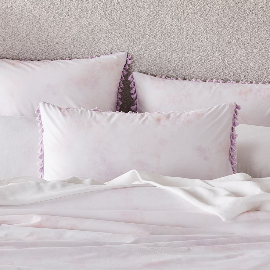 Juliette Pastel Lilac Quilt Cover Set + Separates | Adairs
