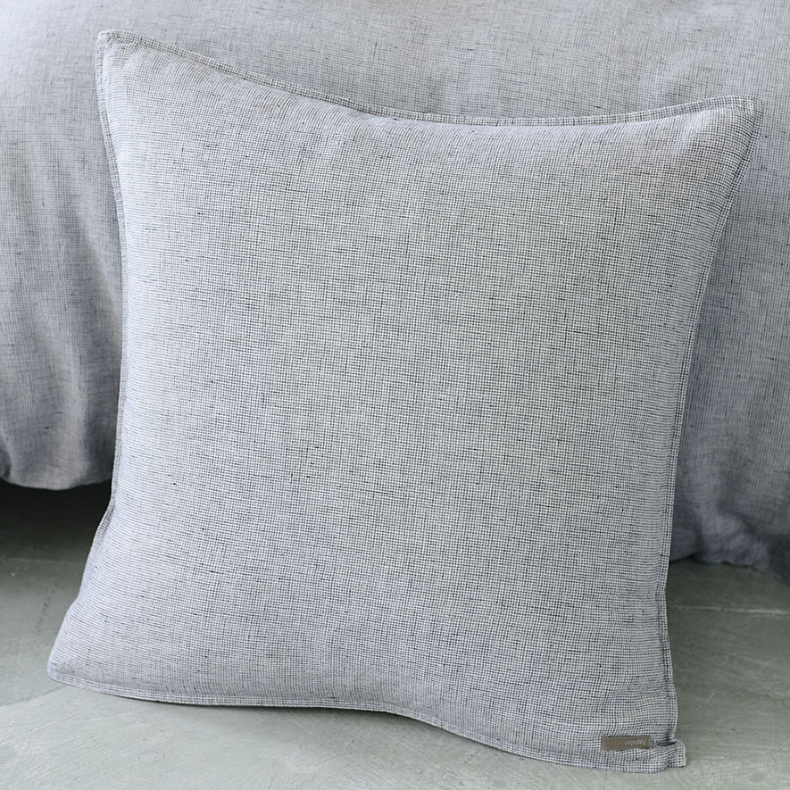 Vintage Washed Linen Check Quilt Cover Separates | Adairs