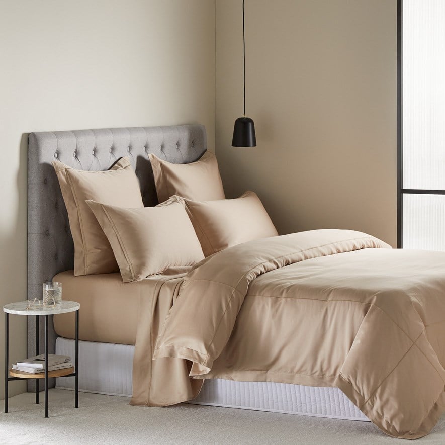 Luxury Collection Champagne Quilt Cover | Adairs