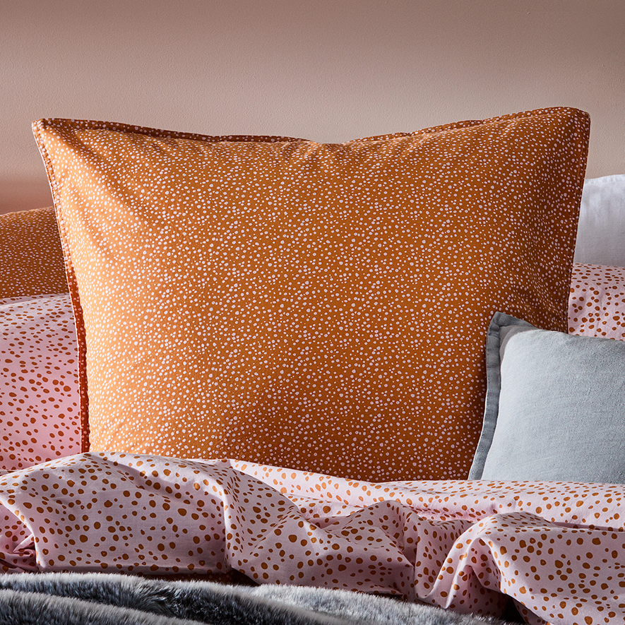 Stonewashed Printed Cotton Desert Spot Quilt Cover Separates | Adairs