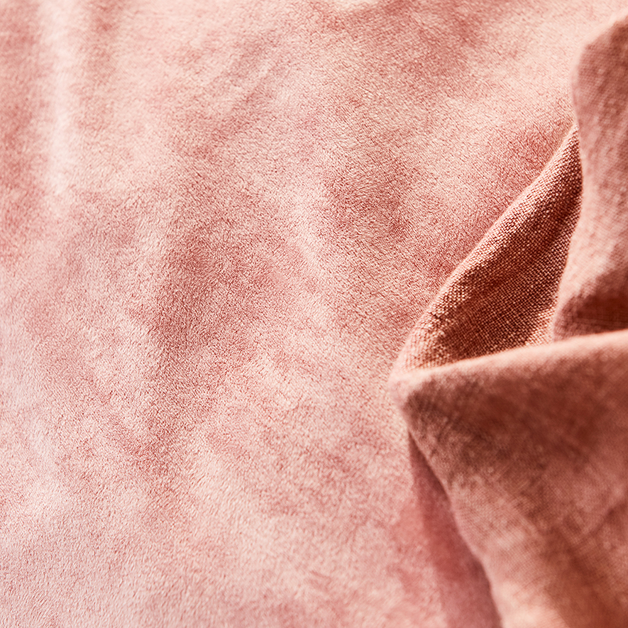 Home Republic - Luxe Velvet Blush Quilt Cover Separates | Adairs