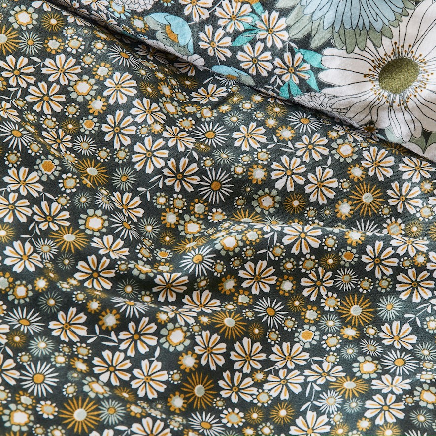 Penny Turquoise Quilt Cover Set + Separates | Adairs