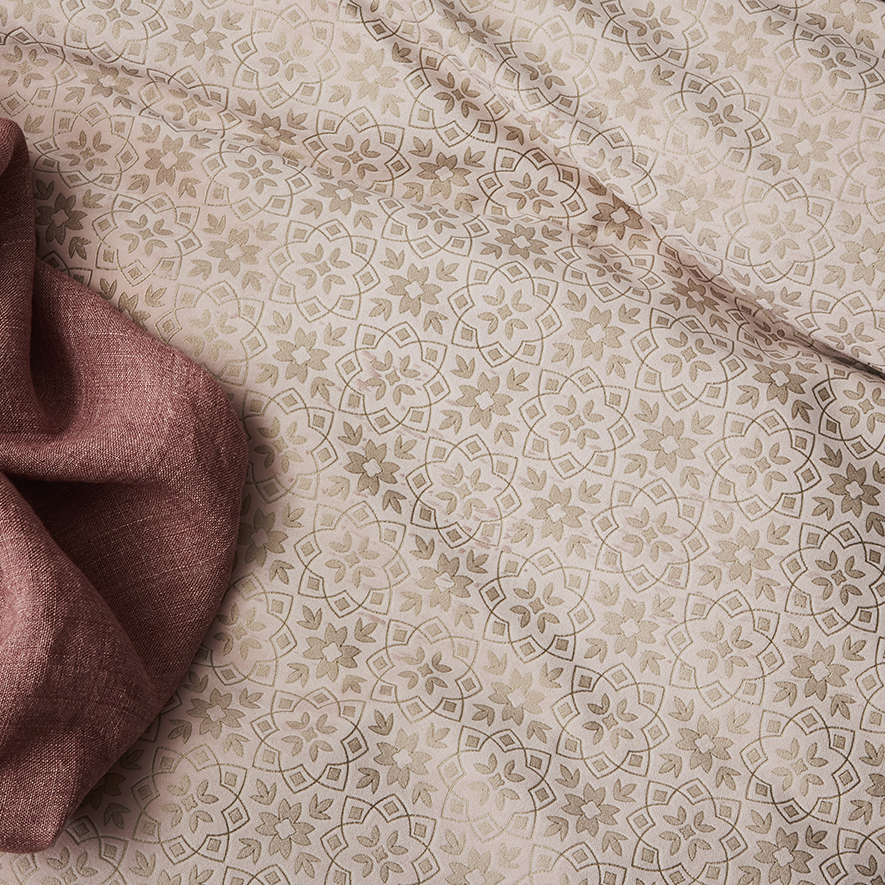 Mercer + Reid - Gatsby Velvet Dusty Pink Quilt Cover Set + Separates ...