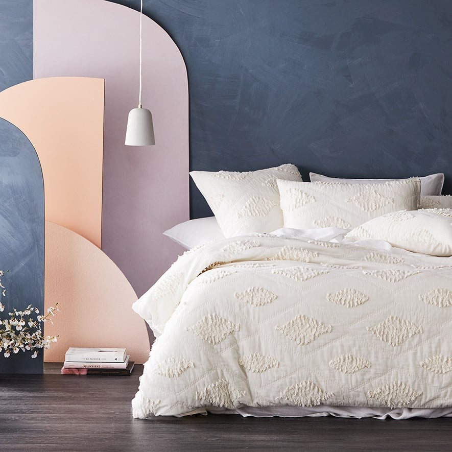 Rebecca Judd Loves Scarlett Off White Quilt Cover Separates | Adairs